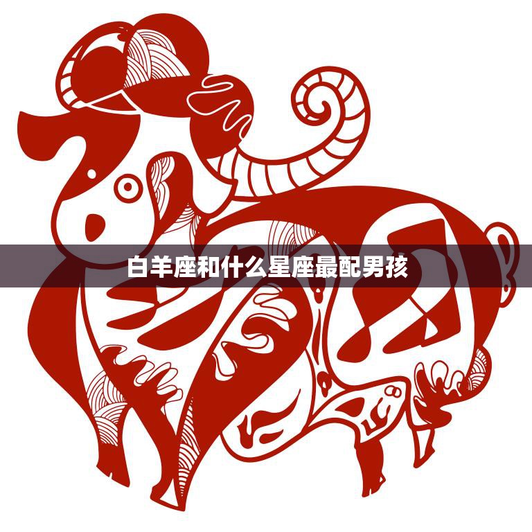 白羊座和什么星座最配男孩完美星座组合揭秘